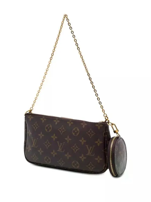 LOUIS VUITTON 2020 Monogram Multi Pochette Accessoires Satchel