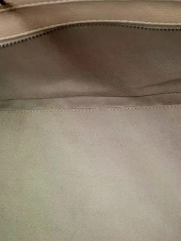 Celine Mini Drummed Calfskin Luggage Tote Bag - Neutrals