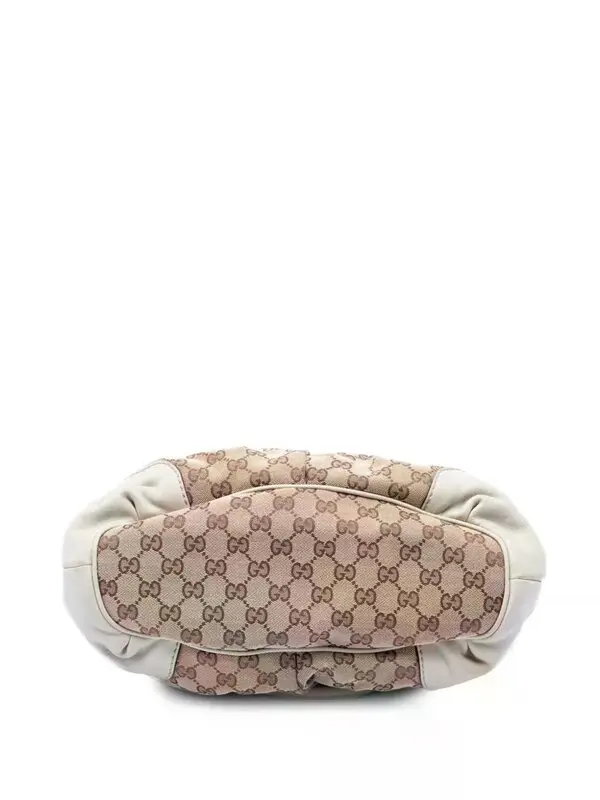 Gucci 2016-2026 Gg Canvas Sukey Satchel - Neutrals