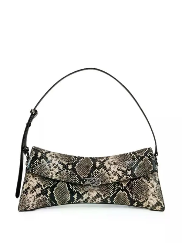 Karl Lagerfeld K/autograph Twist Elongated Shoulder Bag - Neutrals
