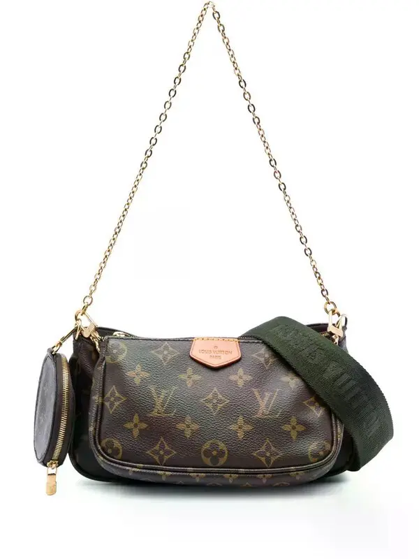 LOUIS VUITTON 2021 Monogram Multi Pochette Accessoires Satchel - Brown