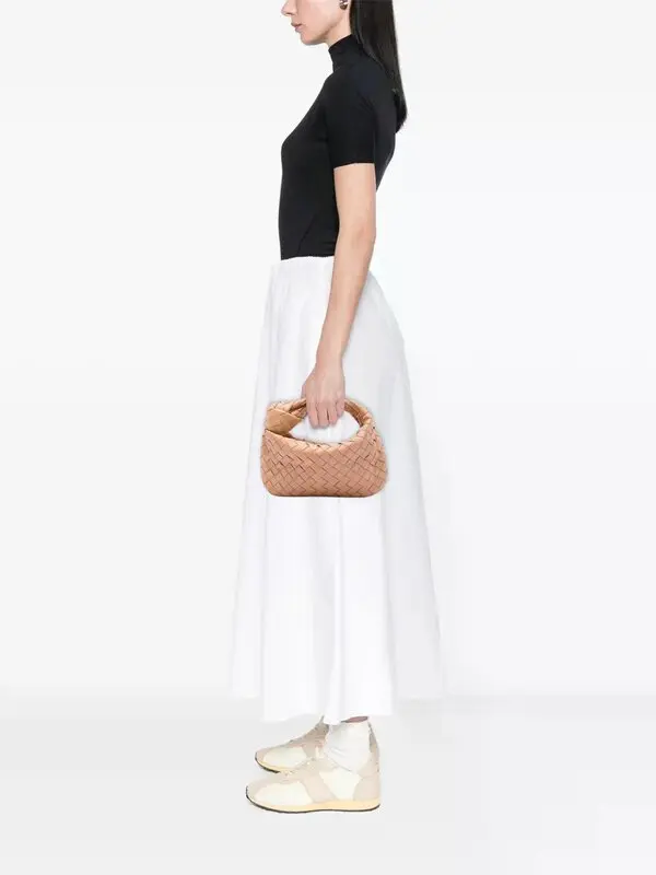 Bottega Veneta 2012-2026 Mini Nappa Intrecciato Jodie Hobo Bag - Neutrals