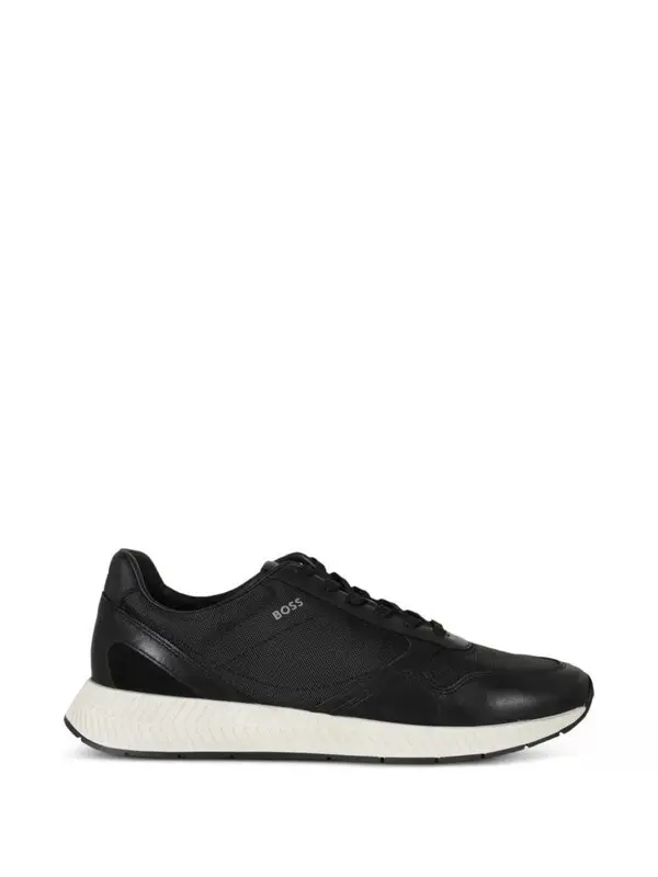 BOSS Titanium Runn Panelled Sneakers