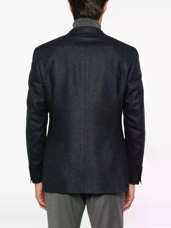 Canali Notch-lapel Single-breasted Blazer