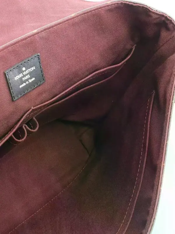 LOUIS VUITTON 2015 Monogram Macassar District Mm Crossbody Bag