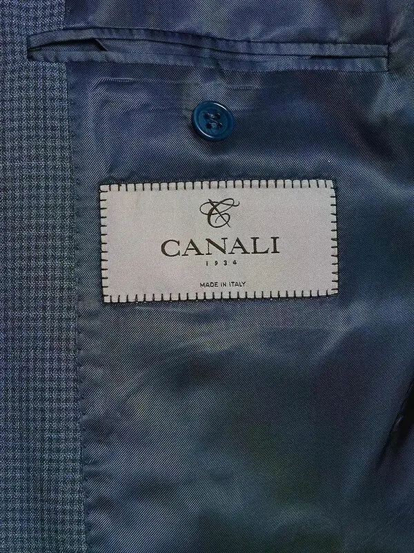 Canali Impeccabile Micro-check Suit