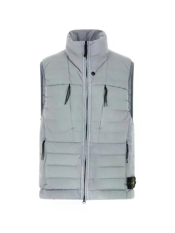 Stone Island Quilted Badge Logo Vest