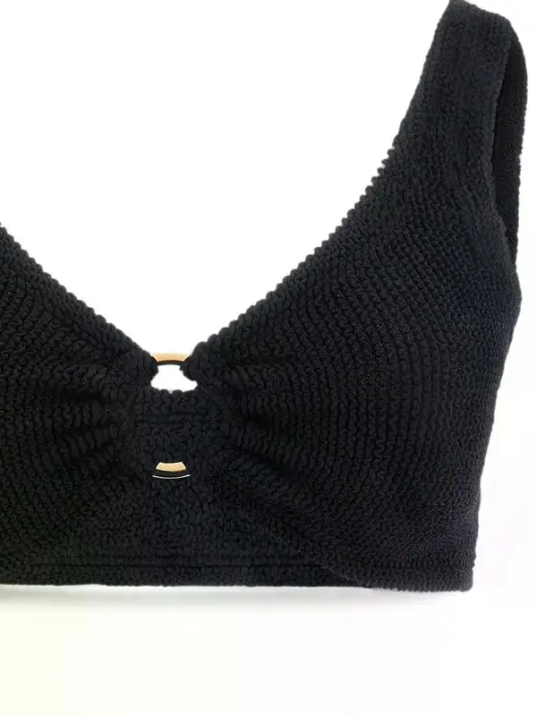 Hunza G Julia Bikini With Gold Hoop Detail