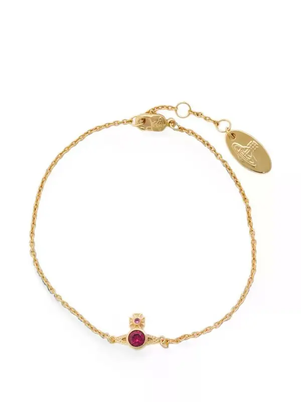 VIVIENNE WESTWOOD London Orb Crystal-embellished Bracelet - Gold