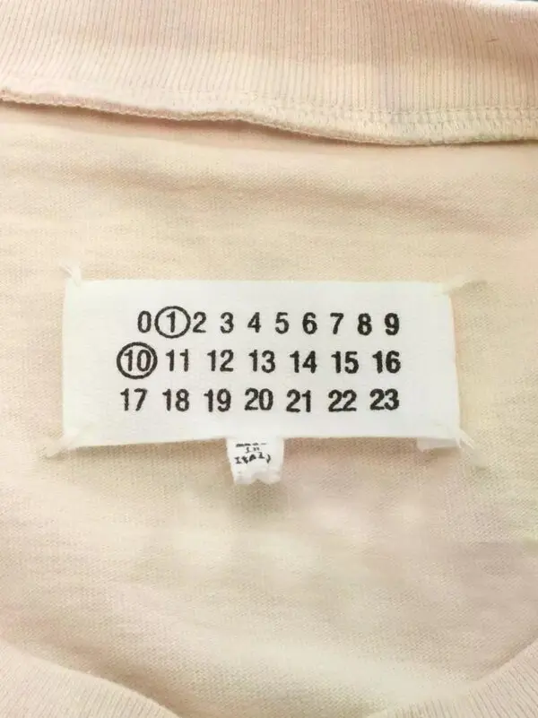MAISON MARGIELA Numbering Logo-print T-shirt