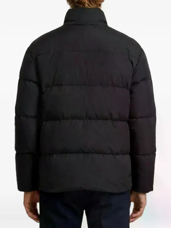 Saint Laurent Quilted High-neck Jacket