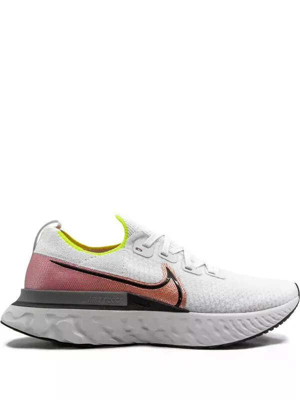 Nike React Infinity Run Flyknit Sneakers - White