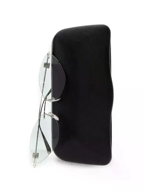 Balenciaga Nano Cat Rimless Cat-eye Sunglasses