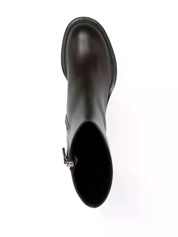 LANVIN Zip-fastening Leather Ankle Boots