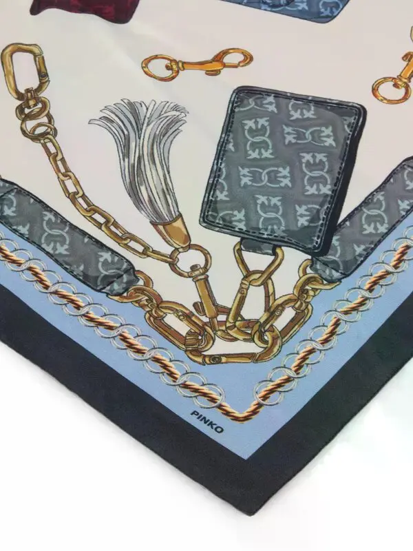 Pinko Graphic-print Scarf