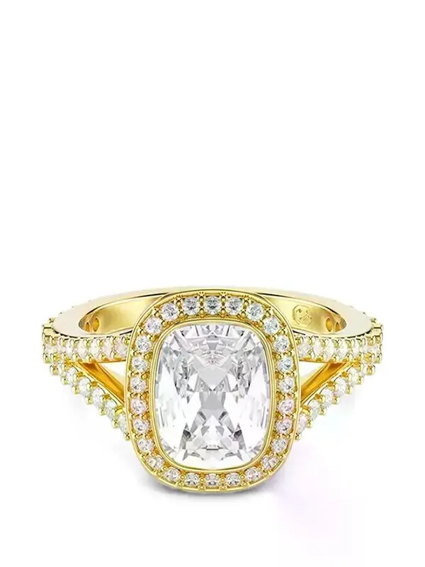 SWAROVSKI Cushion-cut Ring - Gold