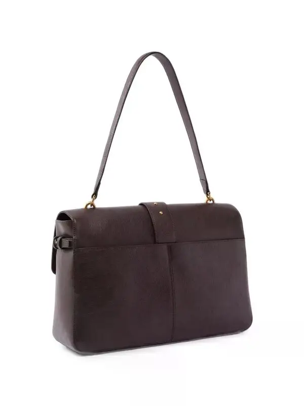 Pinko Love Birds Stud-embellished Shoulder Bag - Brown