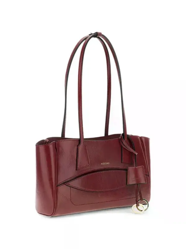 HIDESINS Crinkled-leather Shoulder Bag