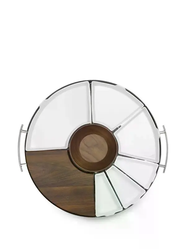 Christofle Mood Party Compartmentalised Serving Tray - Silver