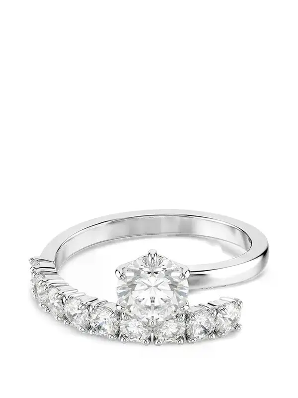 SWAROVSKI Crystal-embellished Wrap Ring - Silver