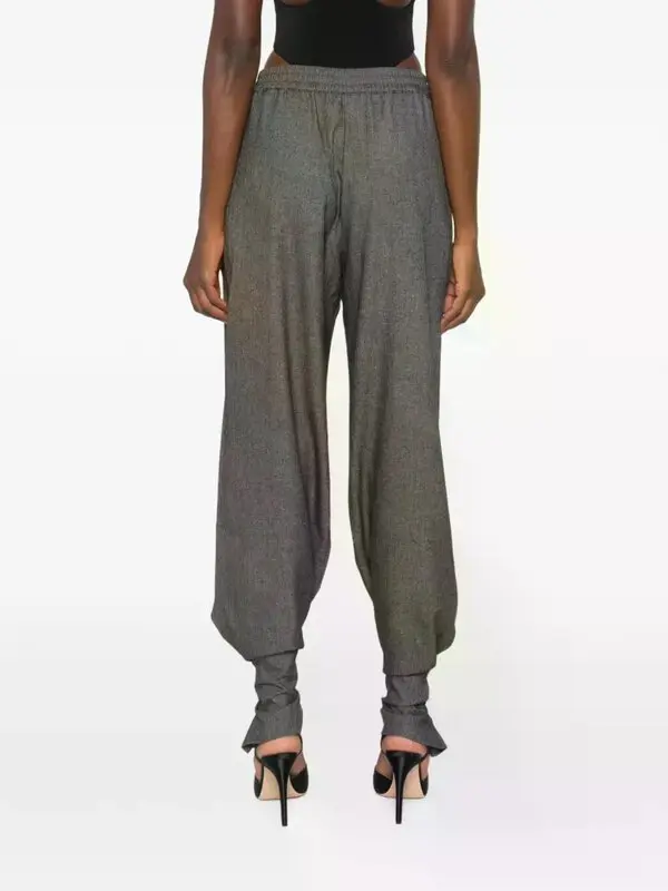 Andamane Buttoned-cuff Elasticated-waist Trousers