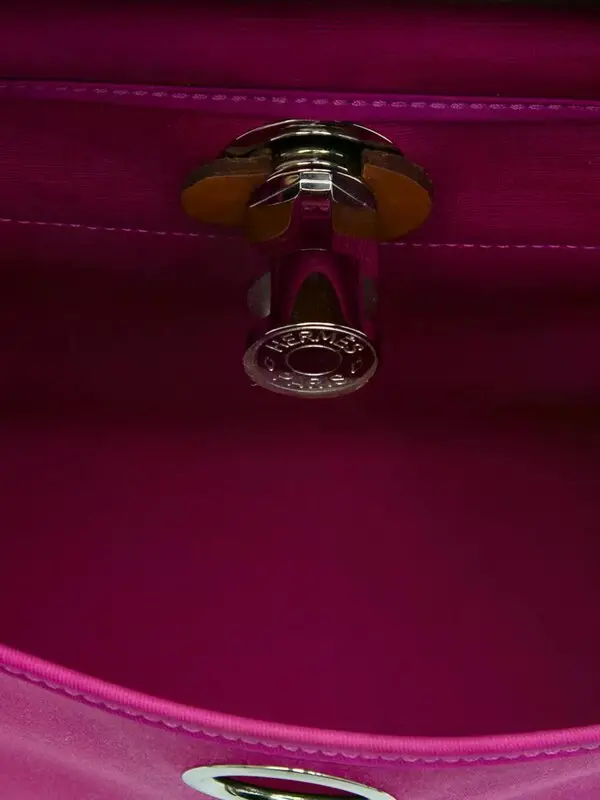 Hermès Toile Herbag Zip 31 Satchel - Pink