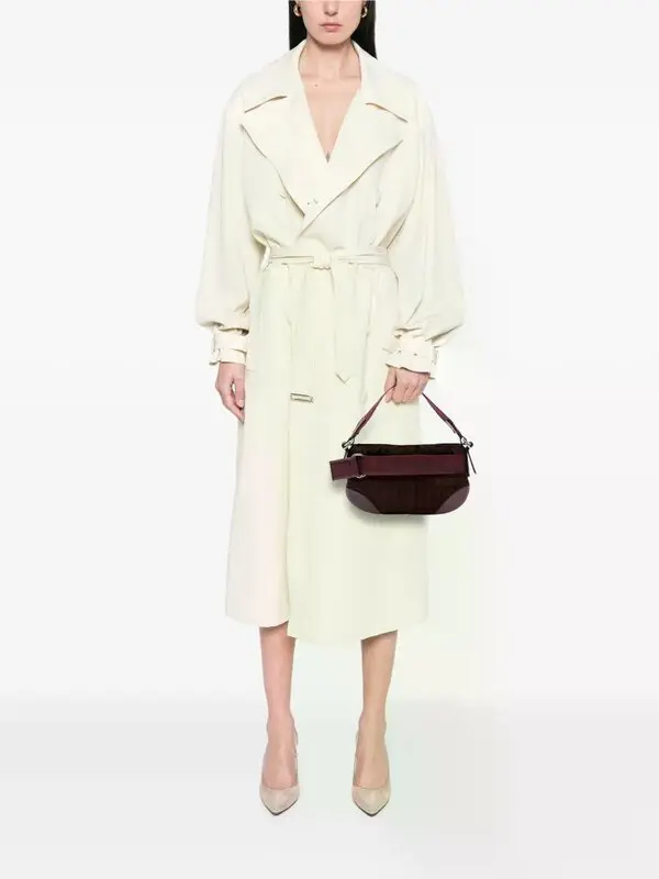 Fendi 2000-2010 Zucca Nylon Pochette Shoulder Bag