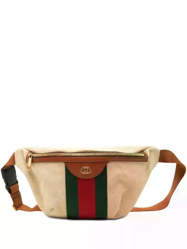 Gucci 2000-2015 Canvas Web Belt Bag