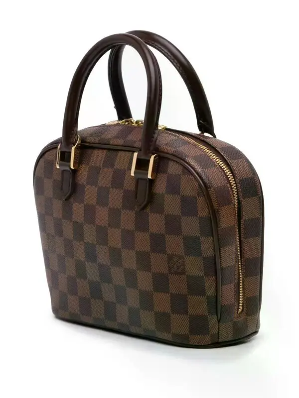 LOUIS VUITTON 2000-2010 Damier Ebene Mini Sarria Handbag