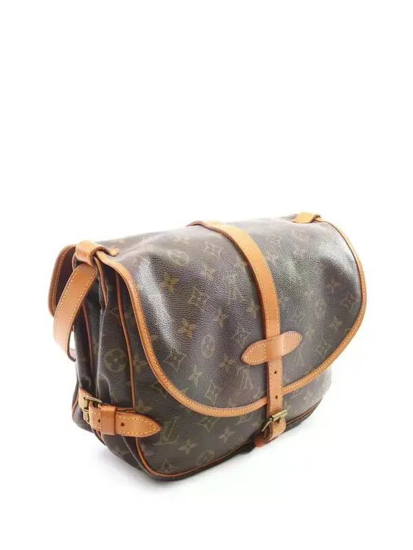 LOUIS VUITTON 1992 Monogram Saumur 30 Crossbody Bag