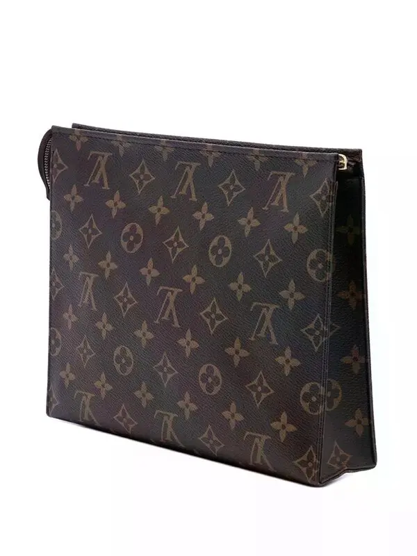 LOUIS VUITTON Toiletry Pouch 26 Clutch Bag - Brown