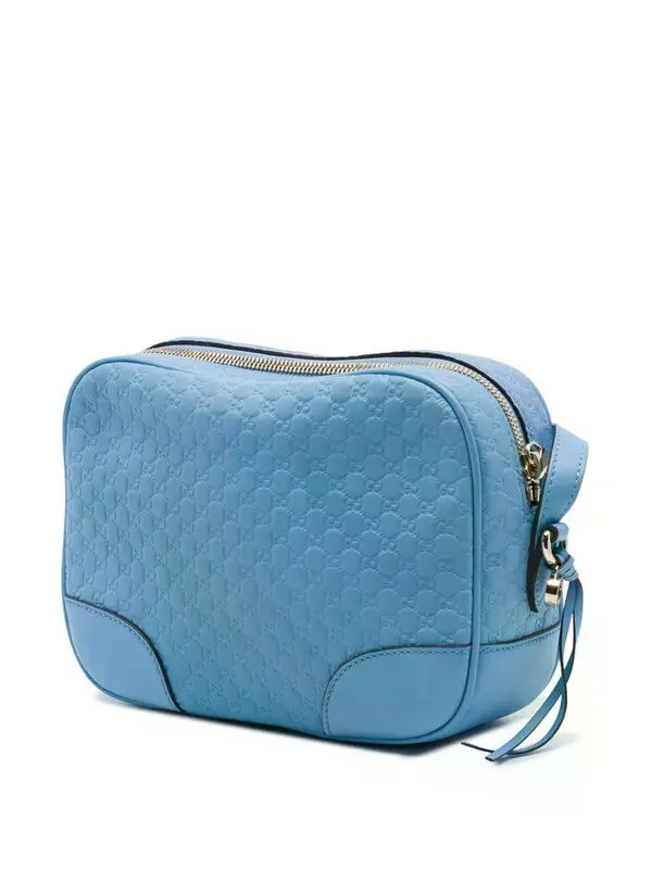 Gucci 2016-2026 Microguccissima Bree Crossbody Bag - Blue