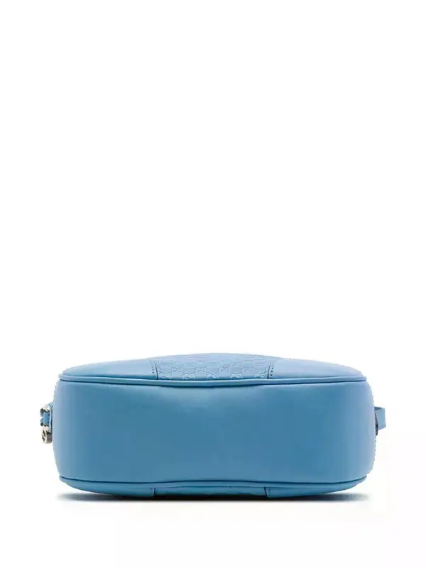 Gucci 2016-2026 Microguccissima Bree Crossbody Bag - Blue