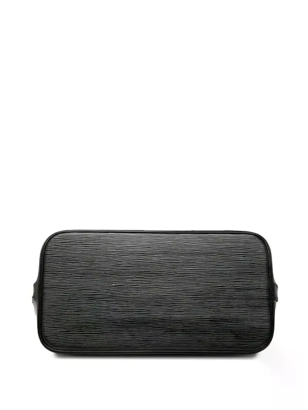 LOUIS VUITTON 2000 Epi Alma Pm Handbag - Black