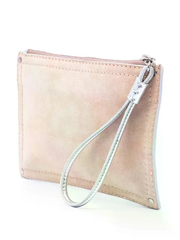 Loewe 2007 Suede Anagram Clutch Bag