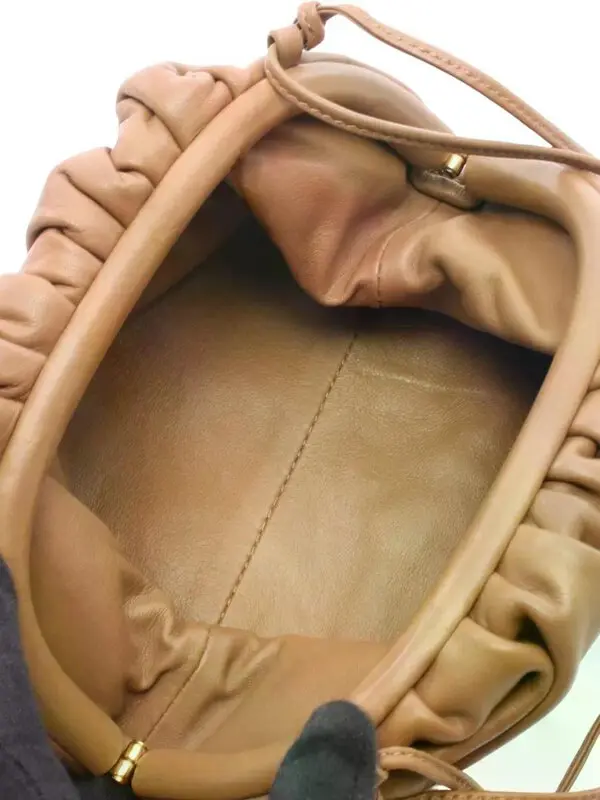 Bottega Veneta 2019 Lambskin The Mini Pouch Crossbody Bag
