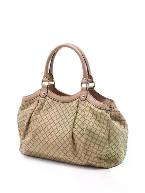 Gucci Diamante Canvas Sukey Tote Bag