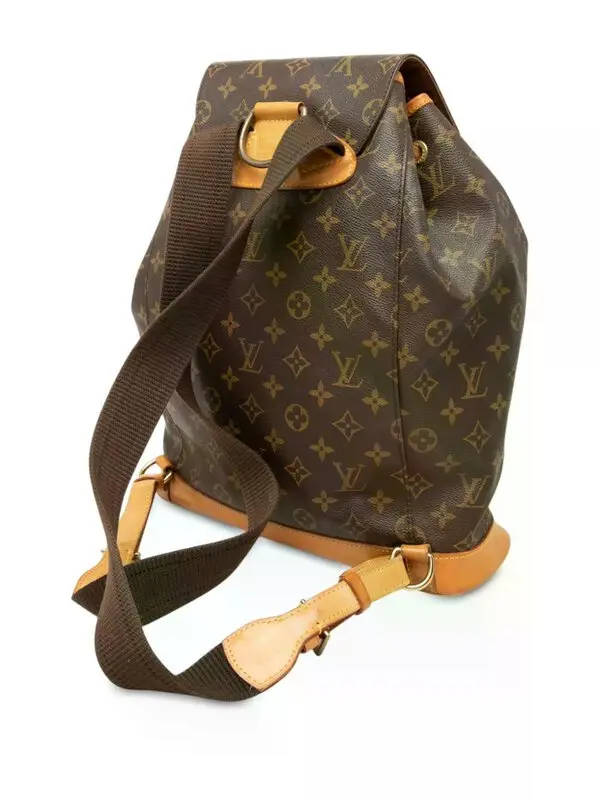 LOUIS VUITTON 1996 Monogram Montsouris Gm Backpack