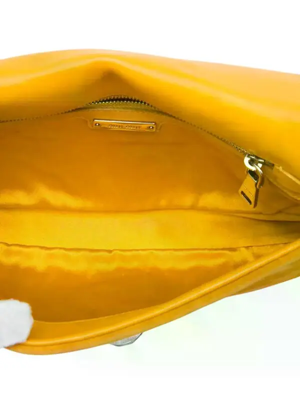 Miu Miu 2010-2026 Suede Crystal Chain Satchel