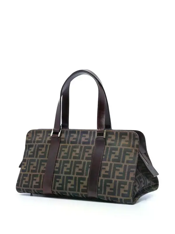 Fendi 2000-2010 Zucca Canvas Handbag