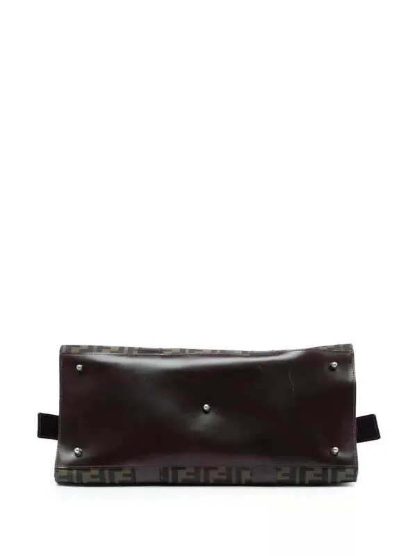 Fendi 2000-2010 Zucca Canvas Handbag