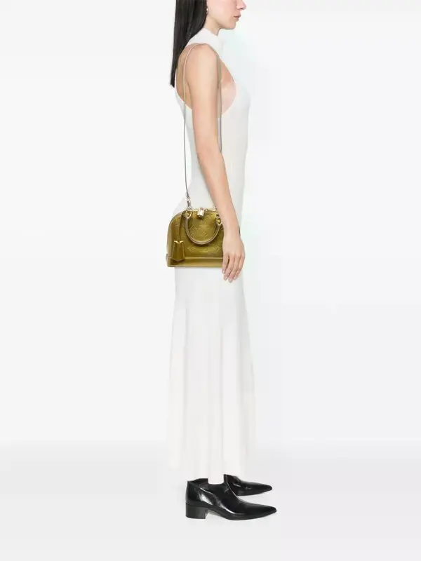 LOUIS VUITTON 2010 Monogram Vernis Alma Bb Satchel - Green