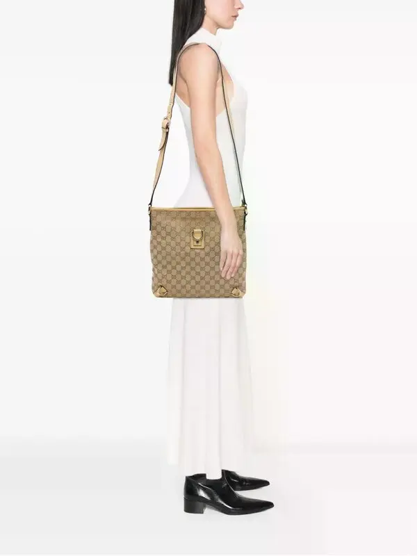 Gucci Gg Canvas Abbey D Ring Crossbody Bag