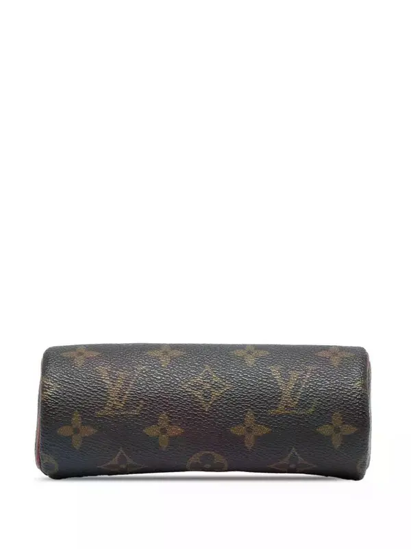 LOUIS VUITTON 1990-2010 Monogram Papillon Pochette Handbag - Brown