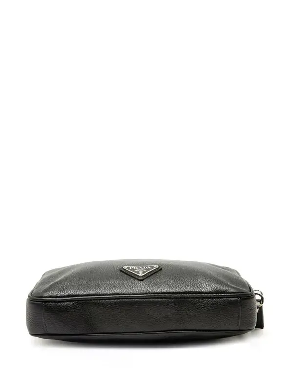 Prada Vitello Daino Wristlet Clutch Bag