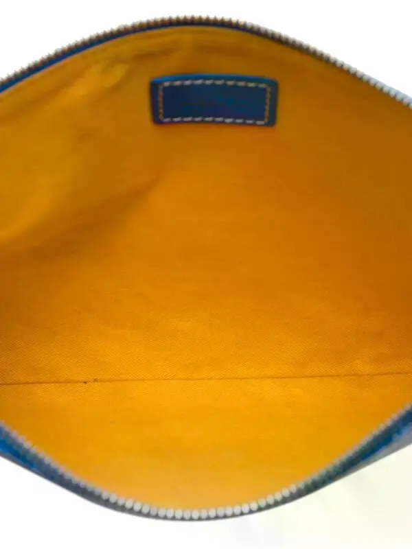 Goyard Senat Mm Clutch Bag - Blue