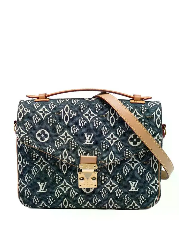 LOUIS VUITTON 2020 Since 1854 Pochette Metis Satchel - Blue
