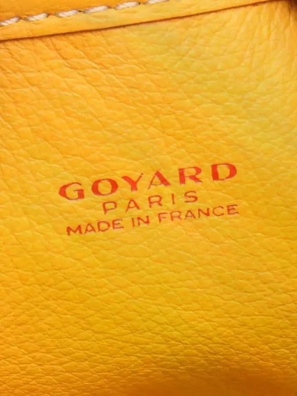 Goyard Reversible Anjou Mini Tote Bag - Yellow