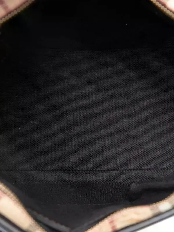 Burberry Haymarket Check Coated Canvas Tote Bag