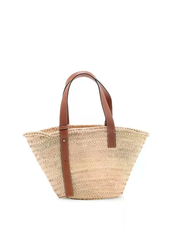 Loewe 2010-2026 Medium Raffia Basket Tote Bag